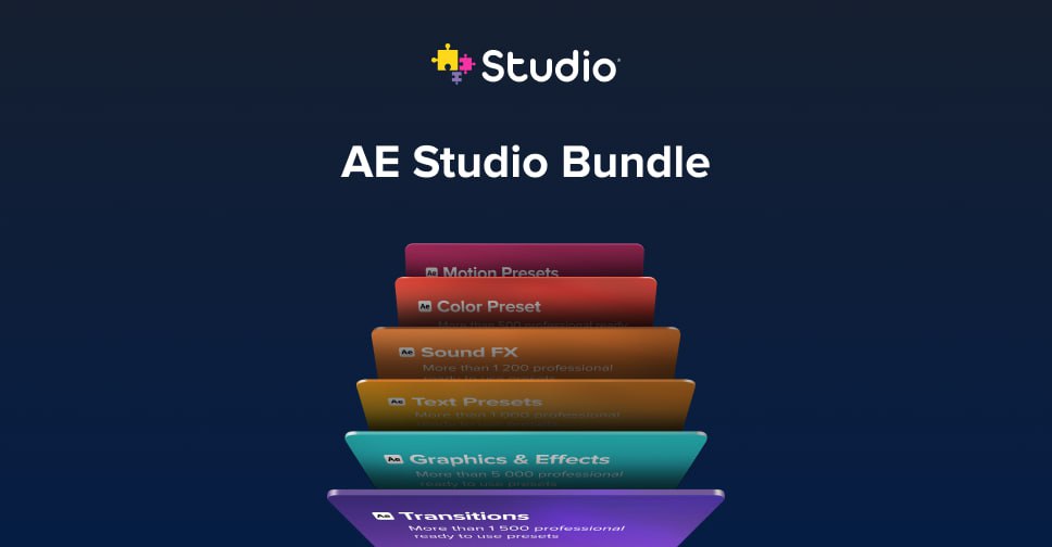 AE Studio Bundle for After Effects - Large Package